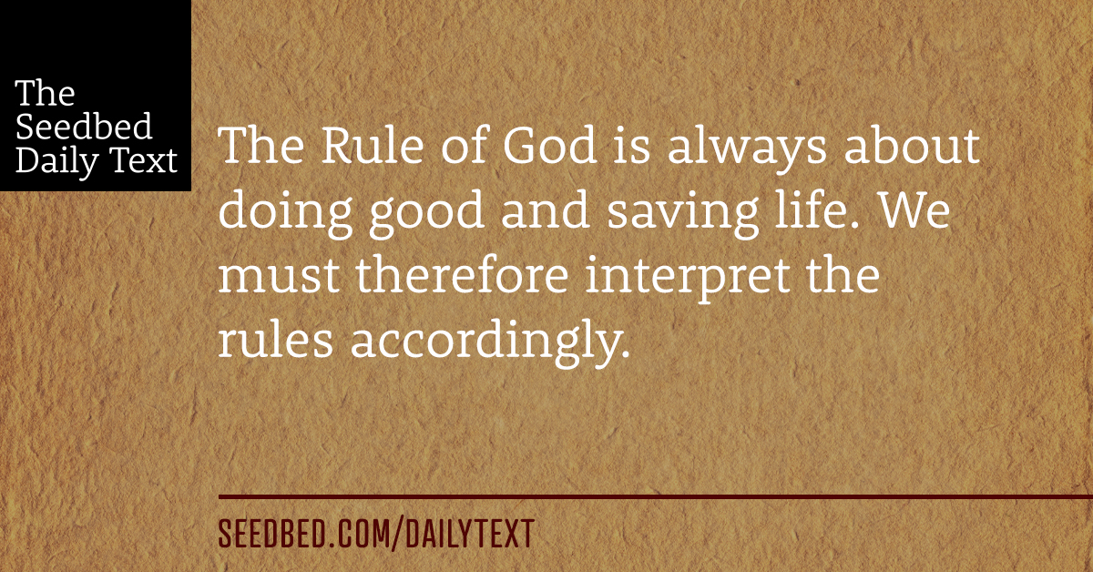 On the Difference Between the Rules and the Rule - Seedbed