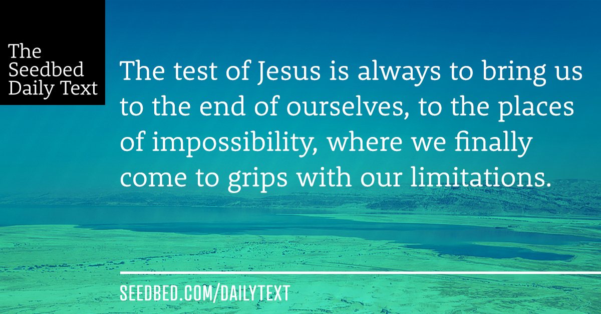 Have You Been Tested By Jesus? - Seedbed