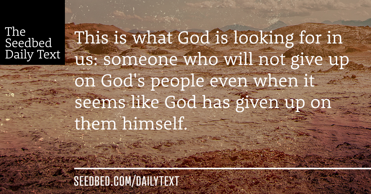 WILDERNESS: With Moses in the School of Intercession - Seedbed