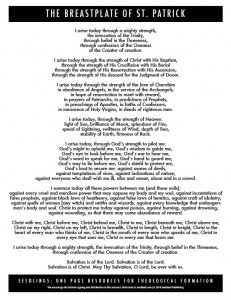 The Breastplate of St. Patrick - Seedbed